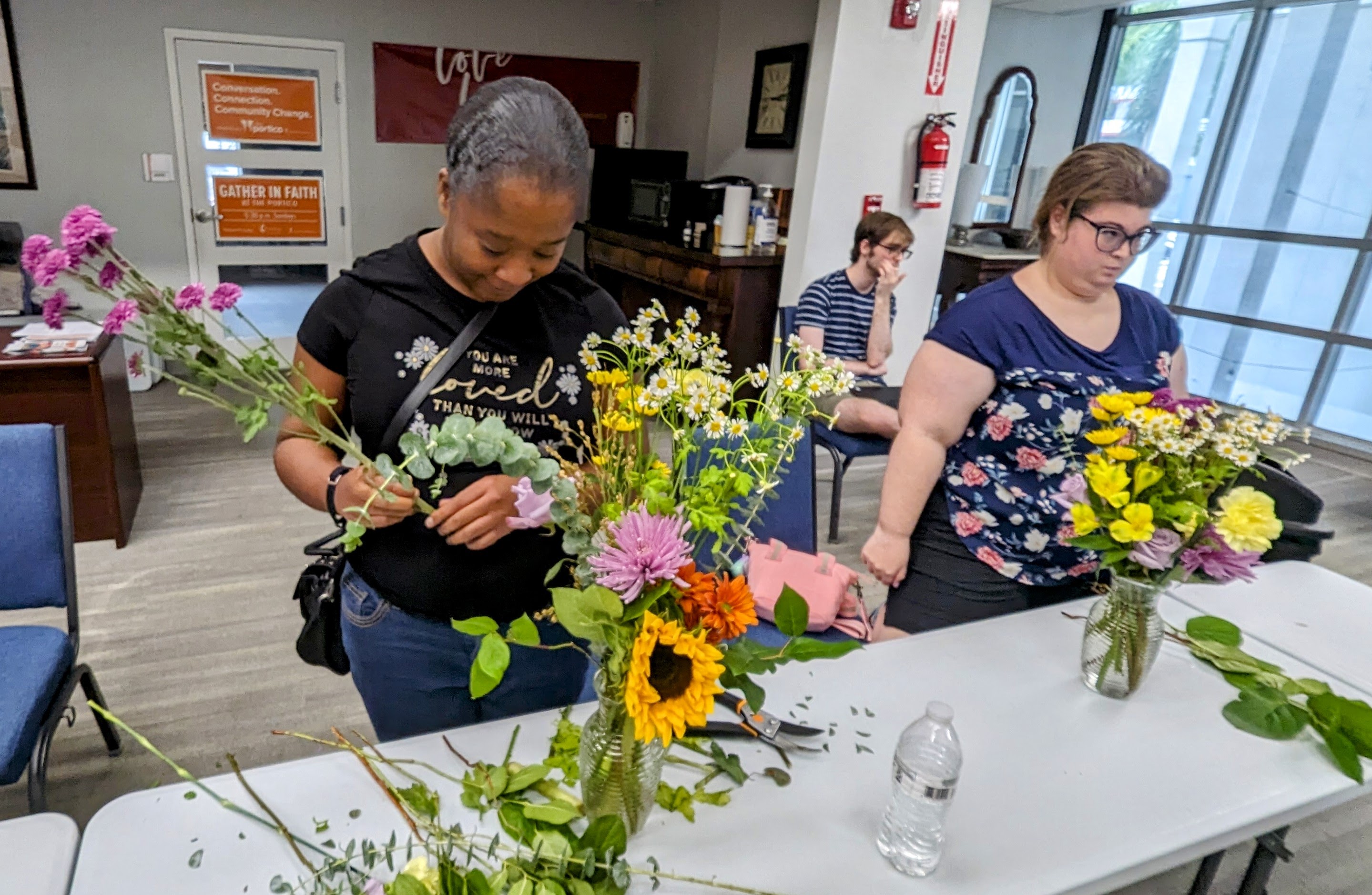 Community Table – Floral Arrangement Centerpieces – The Hive Inclusive ...