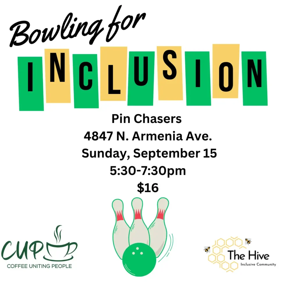 Bowling with CUP – The Hive Inclusive Community